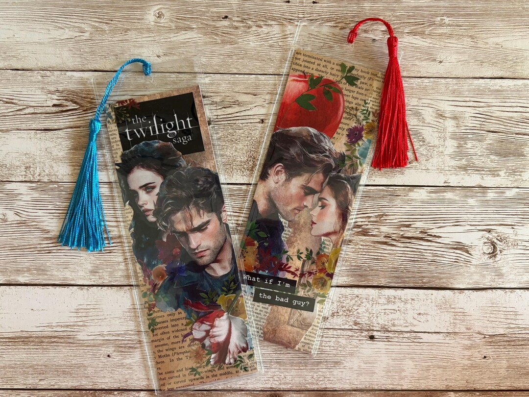 Twilight Inspired Handmade Bookmarks, Set of 2 – “once Upon a Time in ...