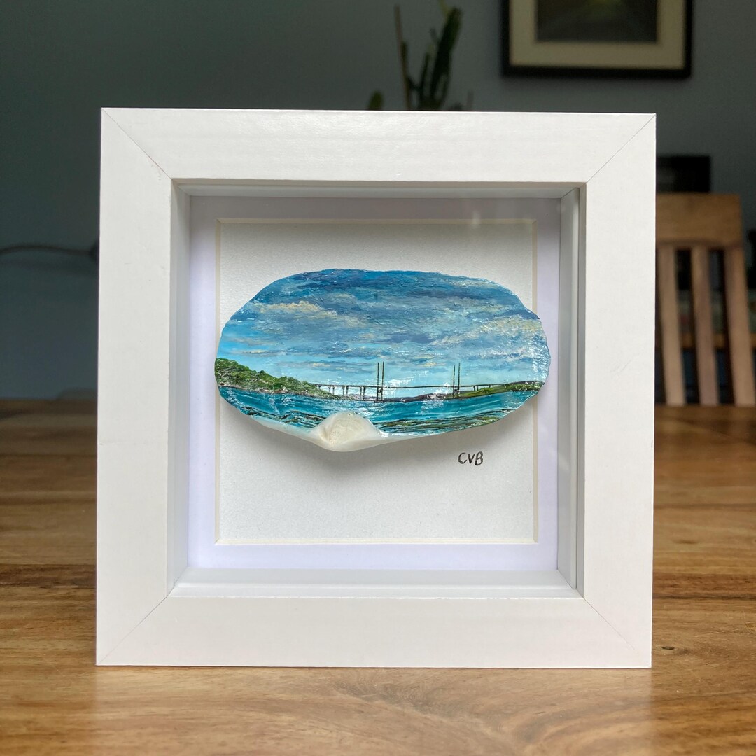 Kessock Bridge Inverness Shell Painting, Inverness Painting, Scotland ...