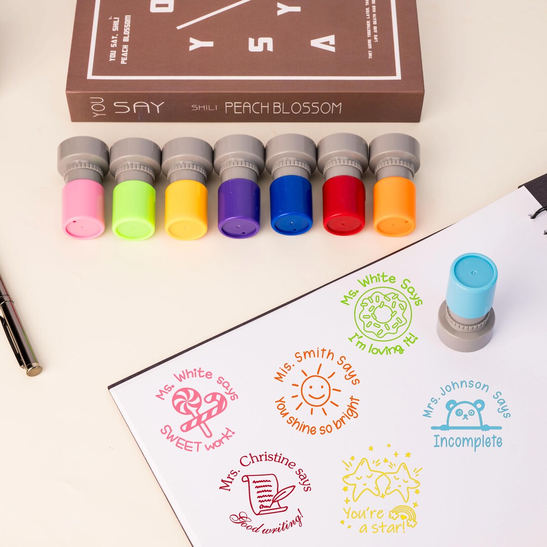 TEACHER Stamps/checked by Stamp/teacher Comment Stamps/good Job Teacher ...