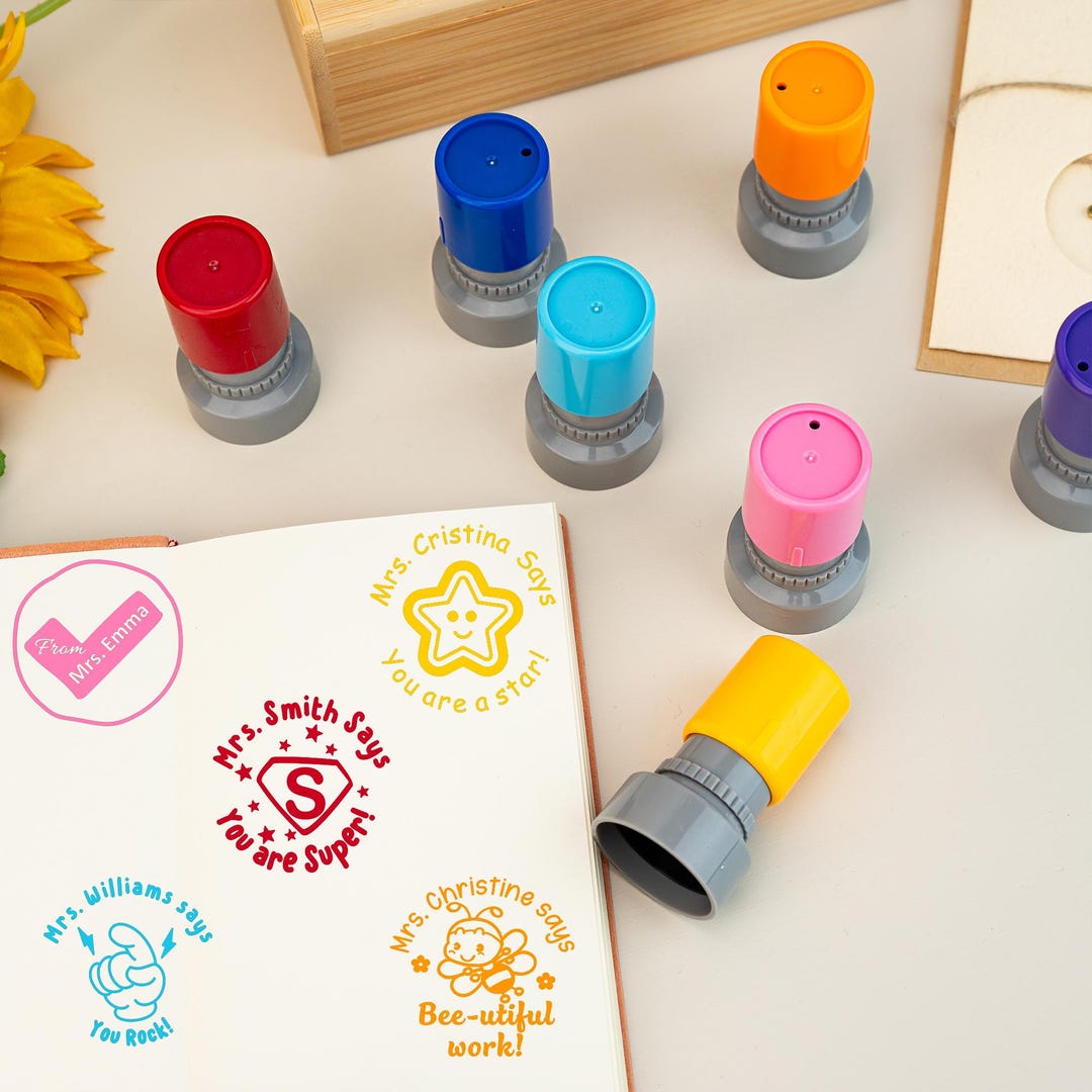 Teacher Stamps/checked by Stamp/teacher Comment Stamp/good Job Teacher ...