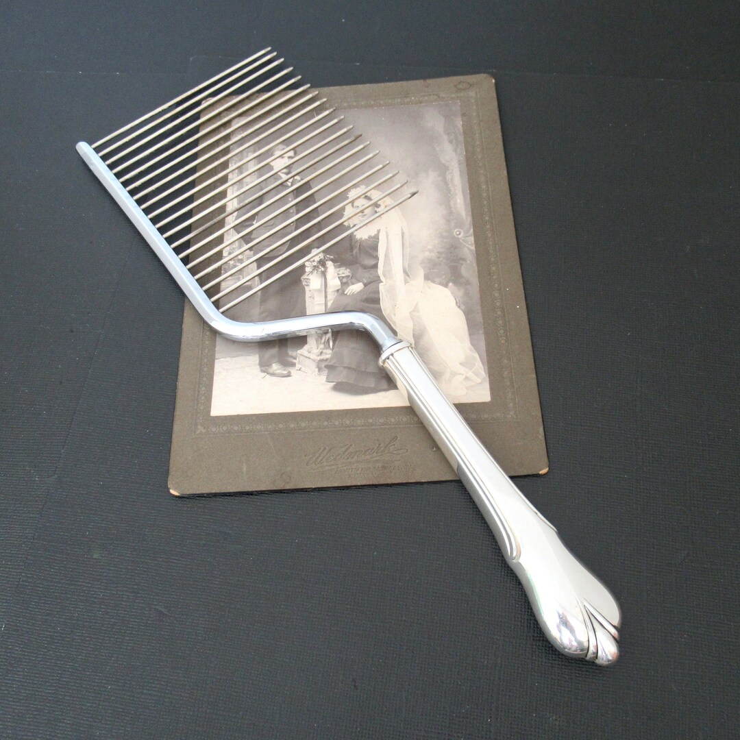 Antique Sterling Cake Breaker, Sterling Silver Handle Cake Rake Knife ...