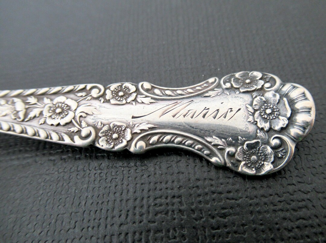 Marie's Antique Sterling Silver Spoon, Cambridge Patent Date 1899 by ...