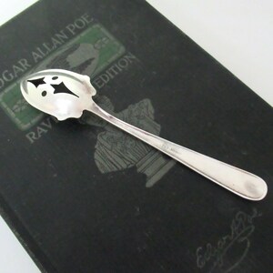 Antique Sterling Silver Olive Spoon by Weidlich Sterling Co, Art ...