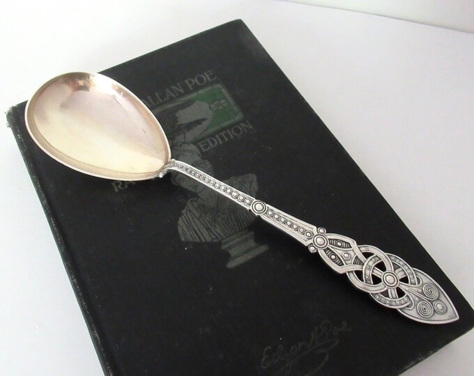 Antique Swedish Serving Spoon by CR Carlstrom Stockholm Sweden ...