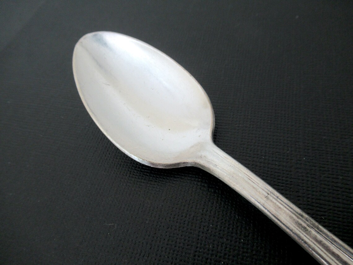 Asbury Hospital Silverplate Teapoon Hospitality Restaurant - Etsy