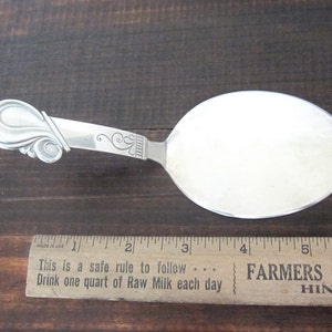 Vintage Cake Lift, Pastry Server, Scandianvian Silver Plate, Art ...