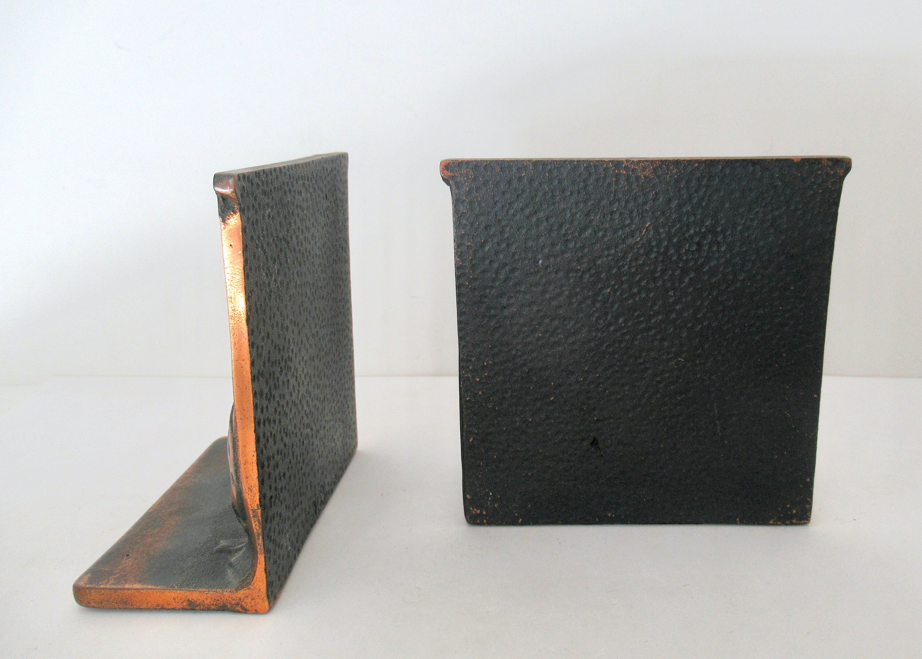 Vintage Cast Iron Copper Clad Bookends Rumpelstiltskin - Etsy