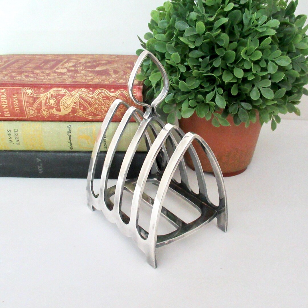Vintage Art Deco English Toast Rack by Gladwin Ltd Sheffield England ...