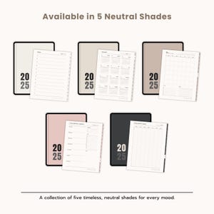 2025-2026 Weekly Digital Planner, iPad Goodnotes, Minimalist Aesthetic ...
