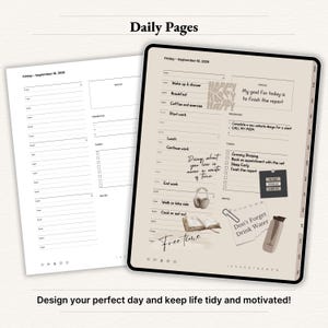 2026 Digital Planner – Goodnotes iPad Template, Beige Collection (PDF ...