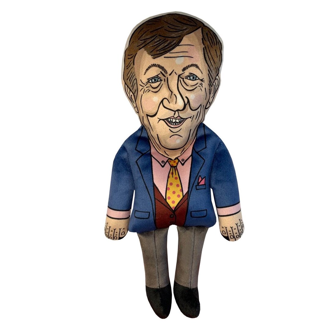 Stephen Fry Doll, English Actor Doll, Tv Celebrity Doll, Stuffed ...