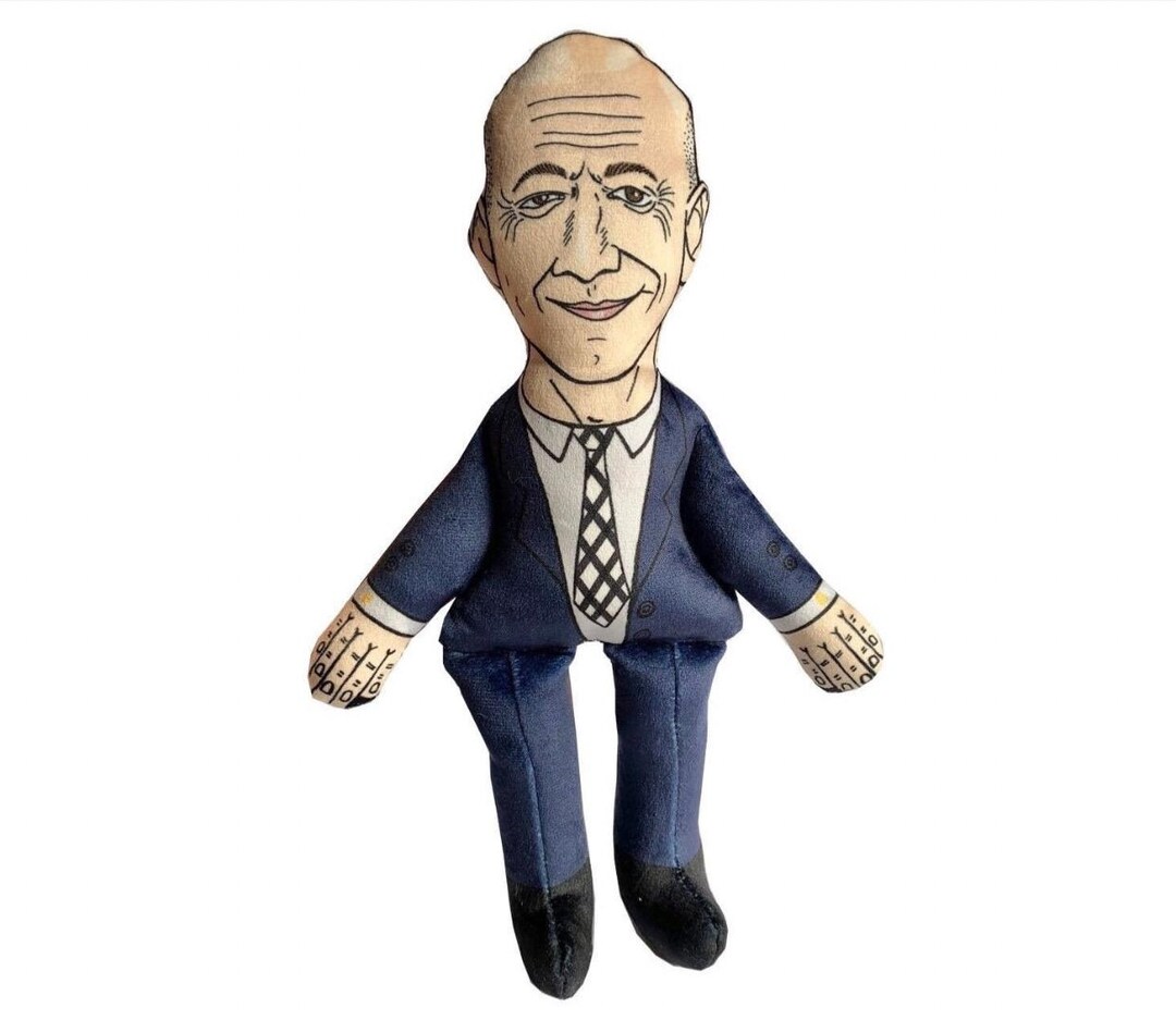 Jeff Bezos Squeaky Dog Toy: Celebrity Parody Plush Doll - Etsy