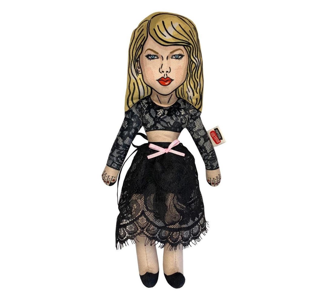 Taylor Doll, Textile Plush Doll, Star Doll, Singer Plush Doll ...