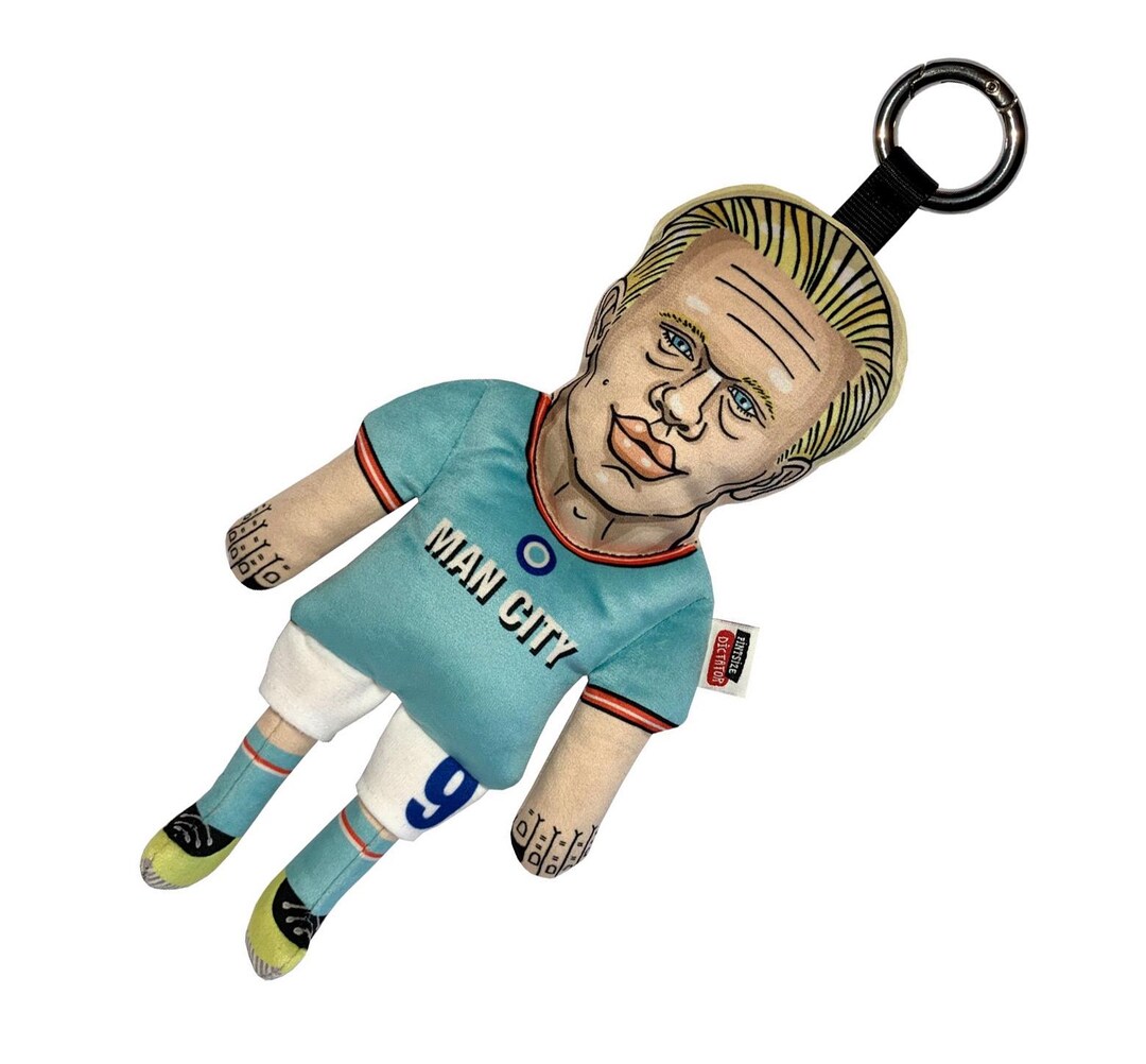 Erling Haaland Keychain: Parody Footballer Gift - Etsy