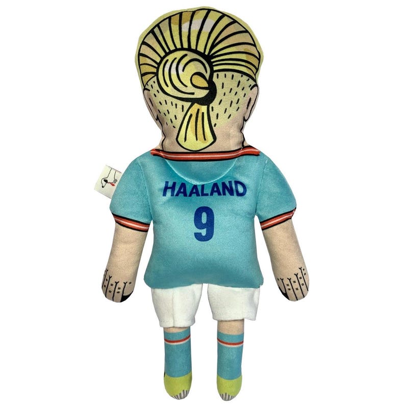 Erling Haaland Doll, Haaland Plush Doll, Squeaky Doll, Sport Star Doll ...