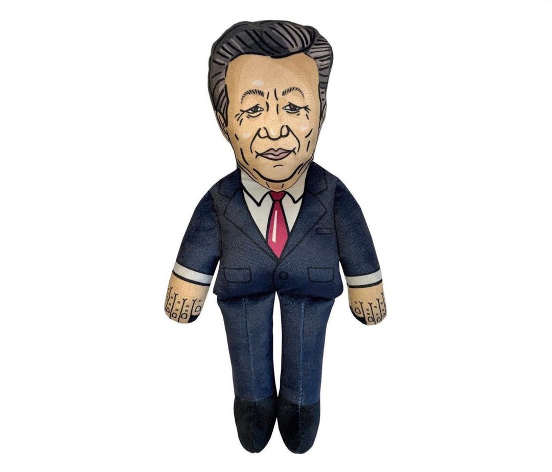 Xi Jinping Doll, Xi Doll, Chinese Doll, Stuffed Celebrity Doll, Squeaky ...