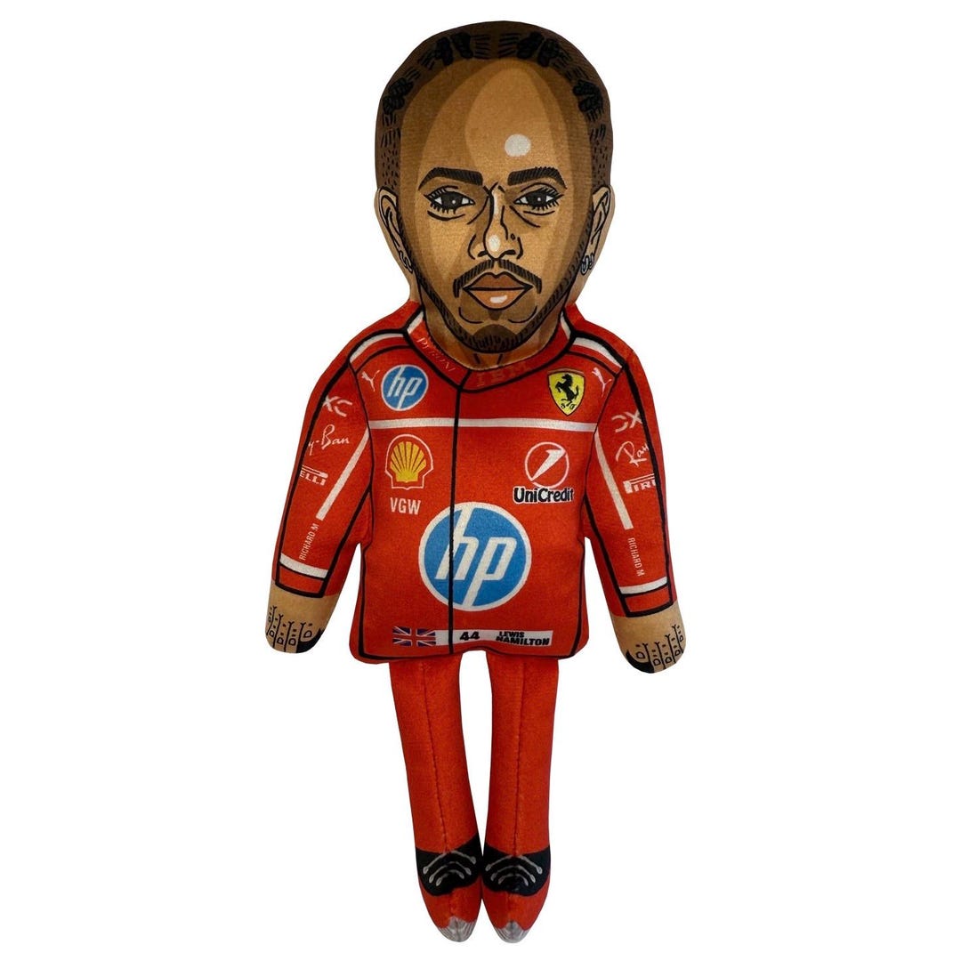 Lewis Hamilton Plush Doll: Formula One Fan Gift - Etsy