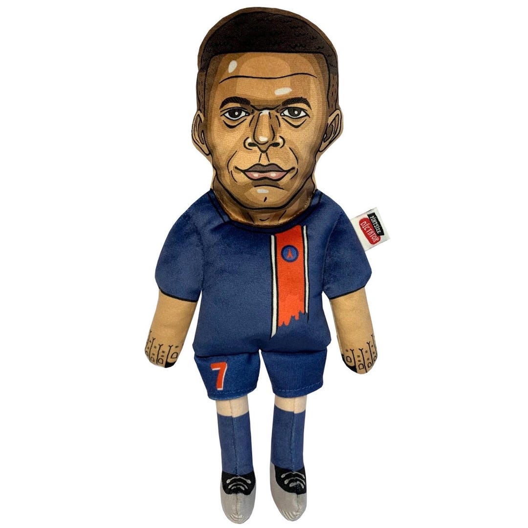 Kylian Mbappé Doll, French Footballer, Football Star, Squeaky Doll ...