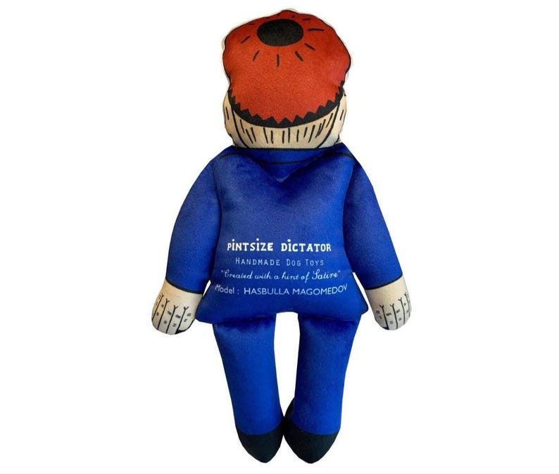 Hasbulla Magomedov Plush Doll: Meme Squeaky Toy - Etsy