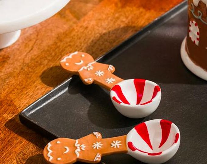 Whimsical Gingerbread Christmas Trees / Tiered Tray Decor / Christmas ...