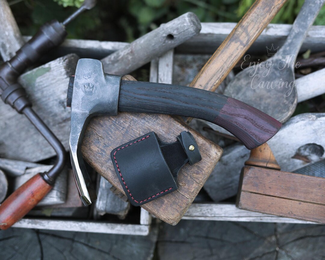 Hand Forged Curved Bowl Adze, Carpentry Tool, Carpentry Adze ...