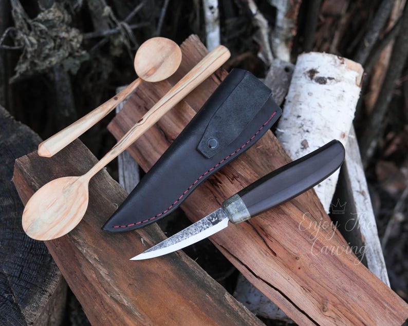 Hand Forged Sloyd Knife,whittling Knife,5210precision Carving Tools0 ...