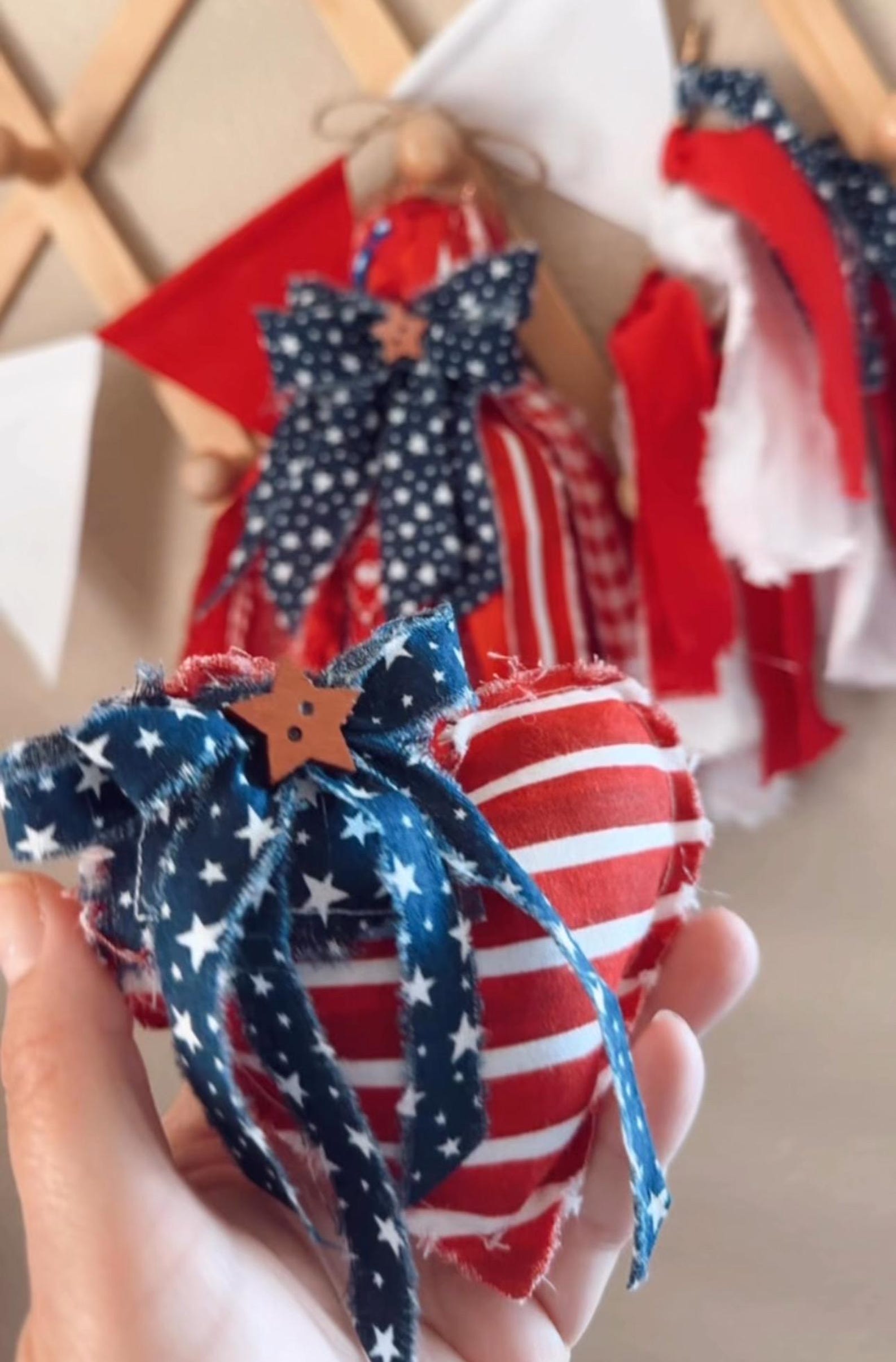 USA American Flag Mini Pillows - Etsy