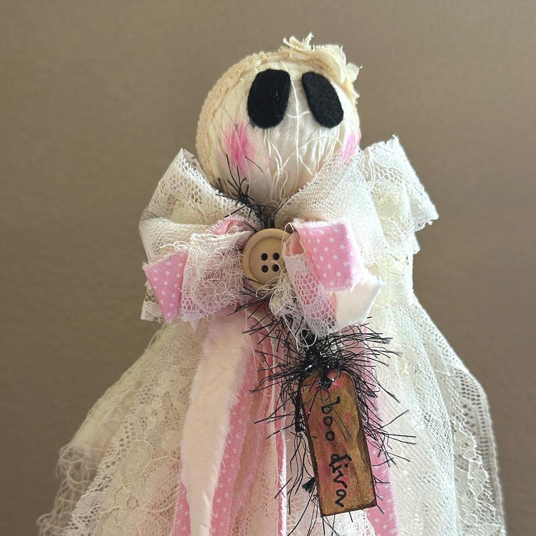 Halloween Pink Ghost Diva - Etsy