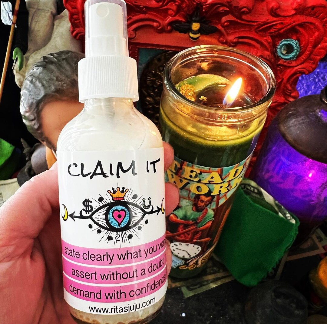 Perfume Spray // Claim It Spiritual Fragrance Spray // Witchcraft ...