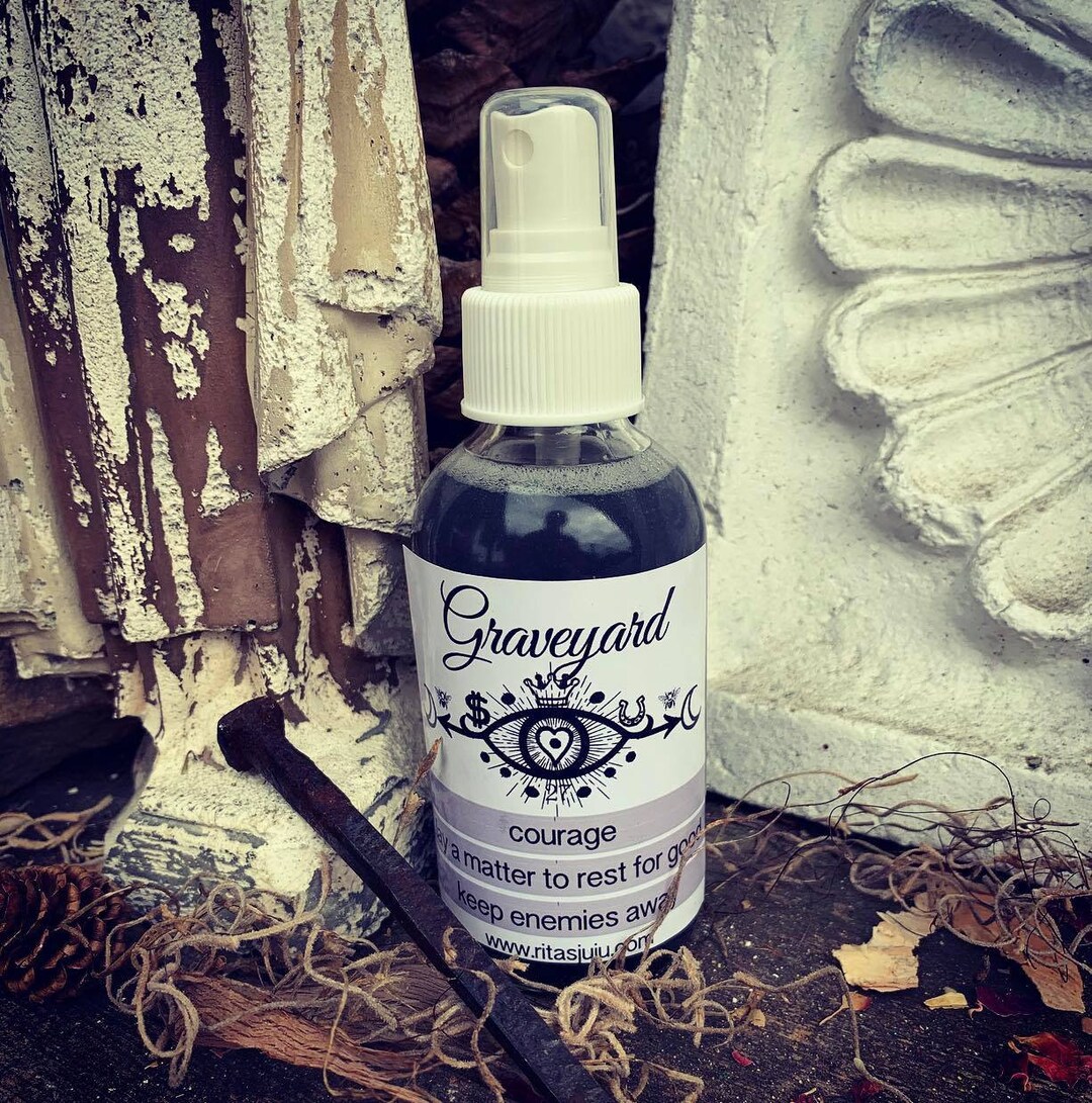 Rita's Graveyard Spiritual Mist Spray to Lay a Matter to Rest, Courage ...