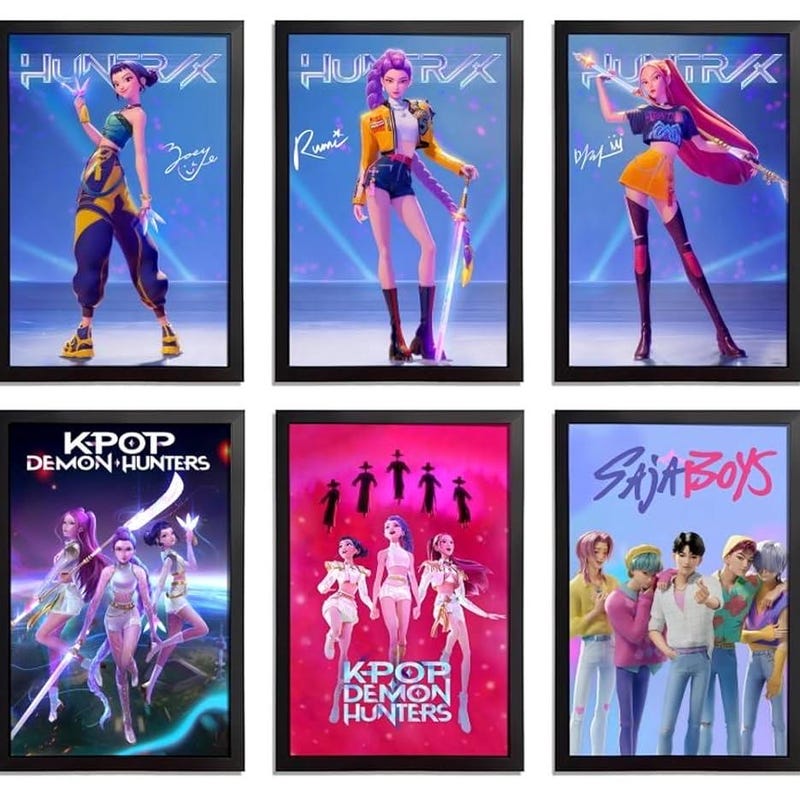 Kpop Demon Hunter Room Decor - Etsy
