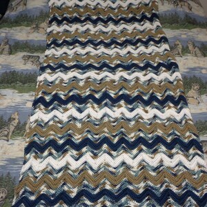 White, Taupe, Cape Cod Blue and Country Basket Hand Crocheted Small ...