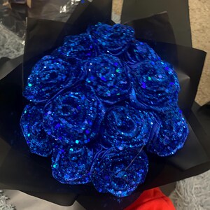 Made to Order Glitter Roses - Etsy