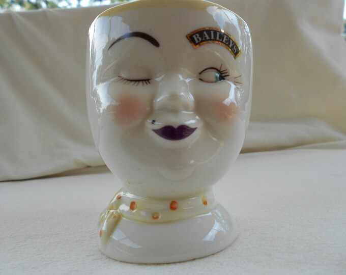 Mug Bailey's Irish Cream Winking Lady Mug 1997 Advertising - Etsy