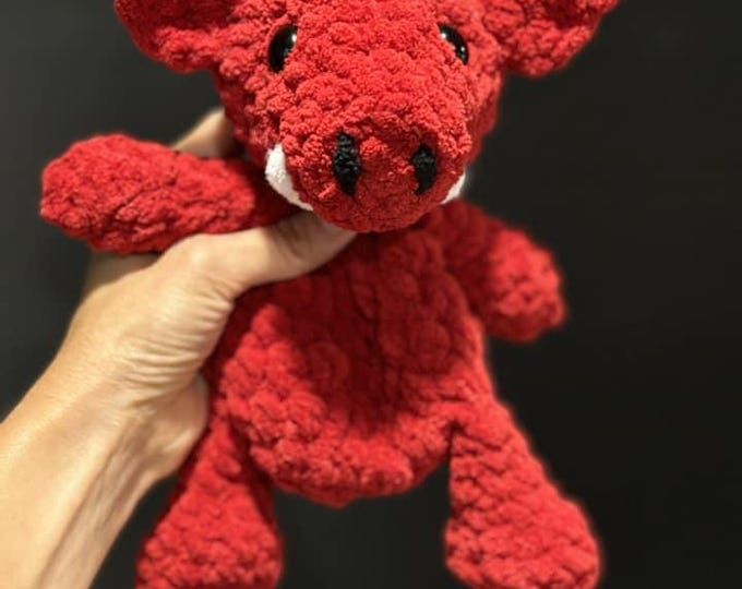 Arkansas Razorback Crochet Lovey - Etsy