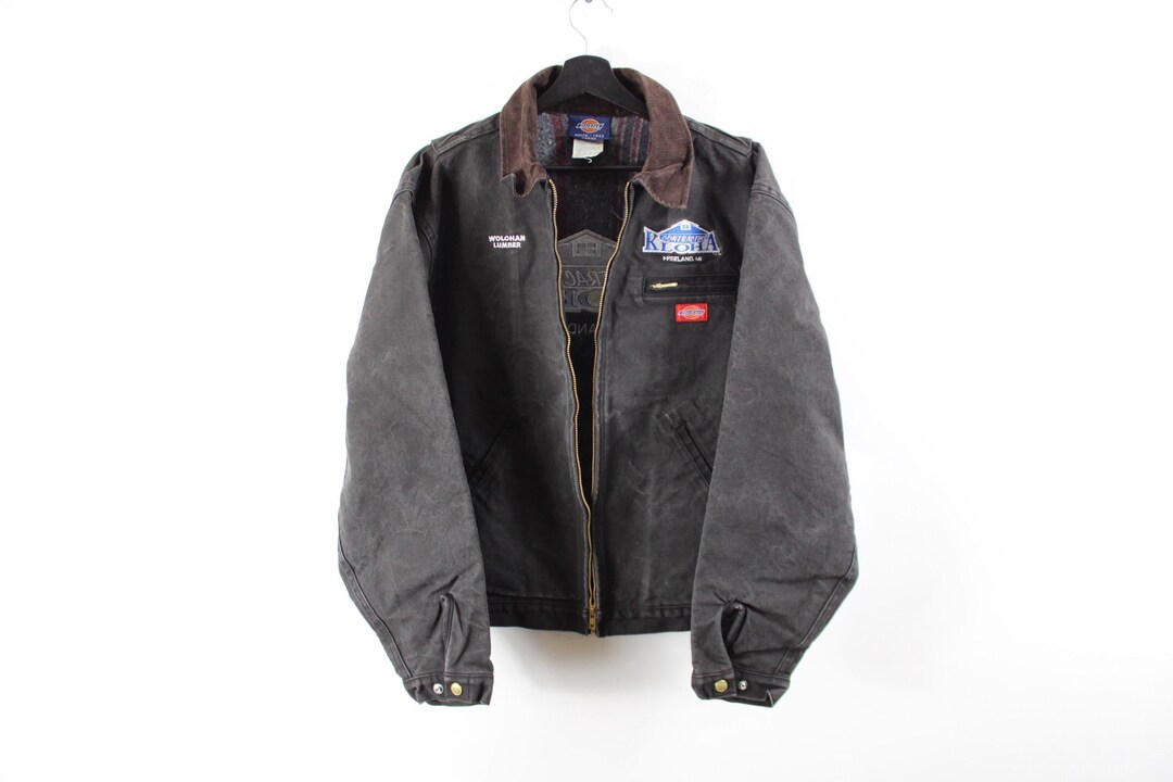 Dickies Detroit Jacket | Blanket-lined Canvas Coat | Men's Size Large ...