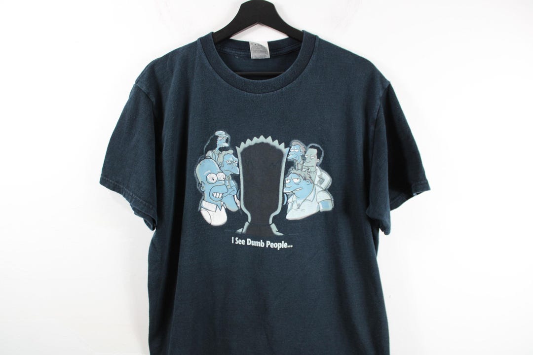 Vintage 90s the Simpsons Bart Simpson Graphic Tee - Retro Cartoon Shirt ...