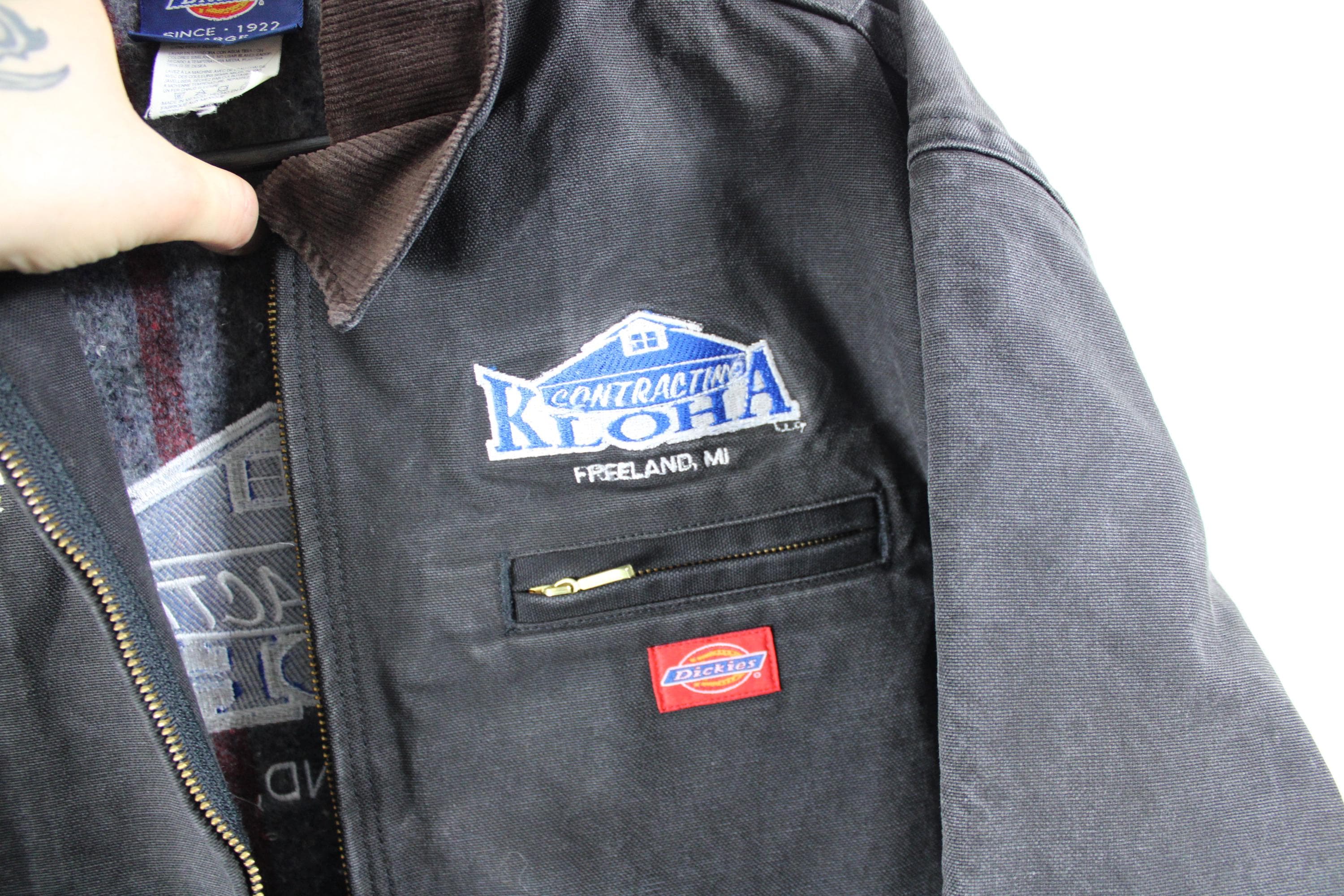 Dickies Detroit Jacket | Blanket-lined Canvas Coat | Men's Size Large ...