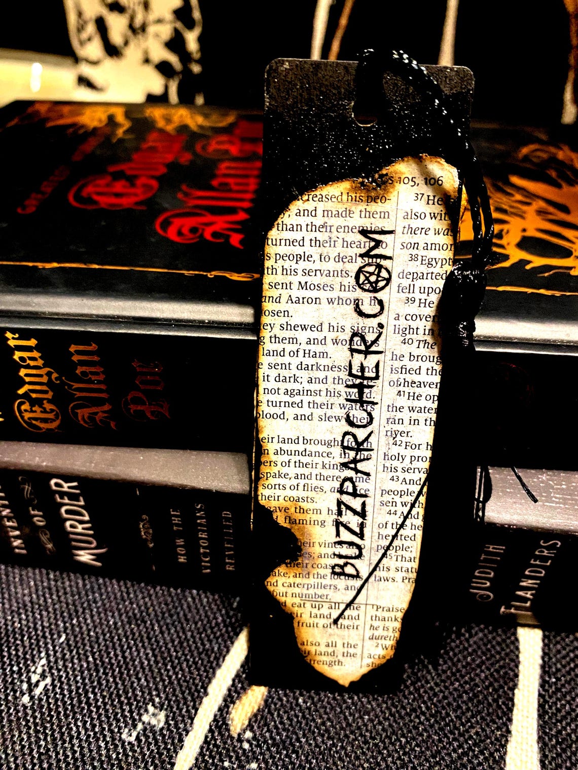 BLASPHEMOUS BOOKMARKS- Burning Churches (standard Shape) - Etsy