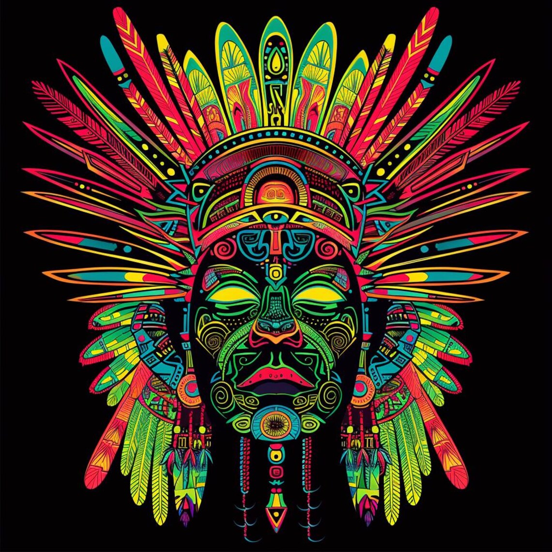 Native Aliens Art Collection - Etsy