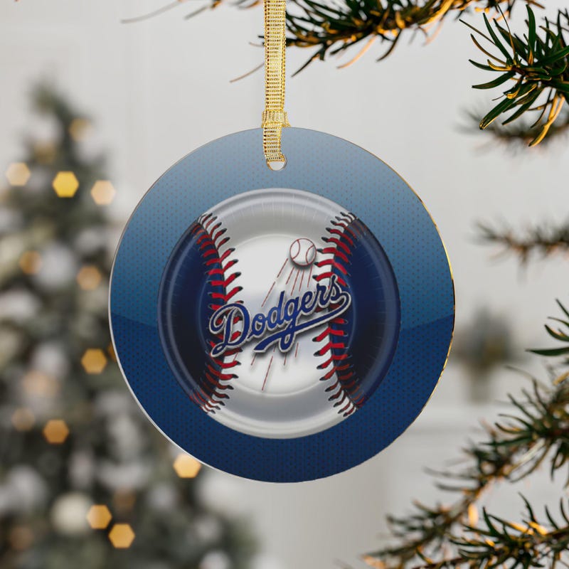 Dodgers Ornament - Etsy