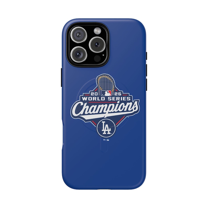 LA Dodgers 2025 Champions Magsafe Phone Case, Baseball Fan Gift - Etsy