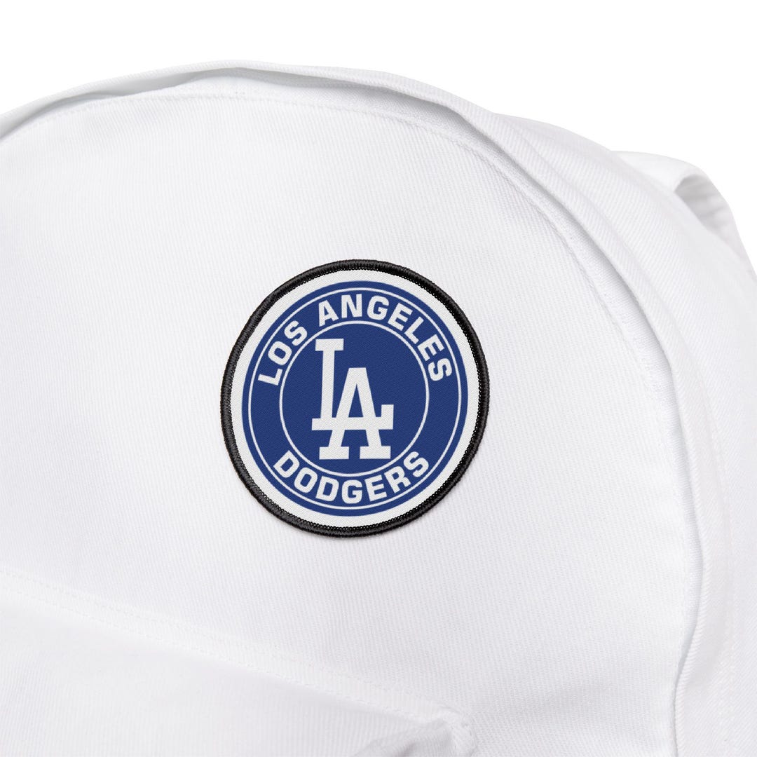MLB Los Angeles Dodgers Shield Logo Iron-on Patch, Dodger Blue ...