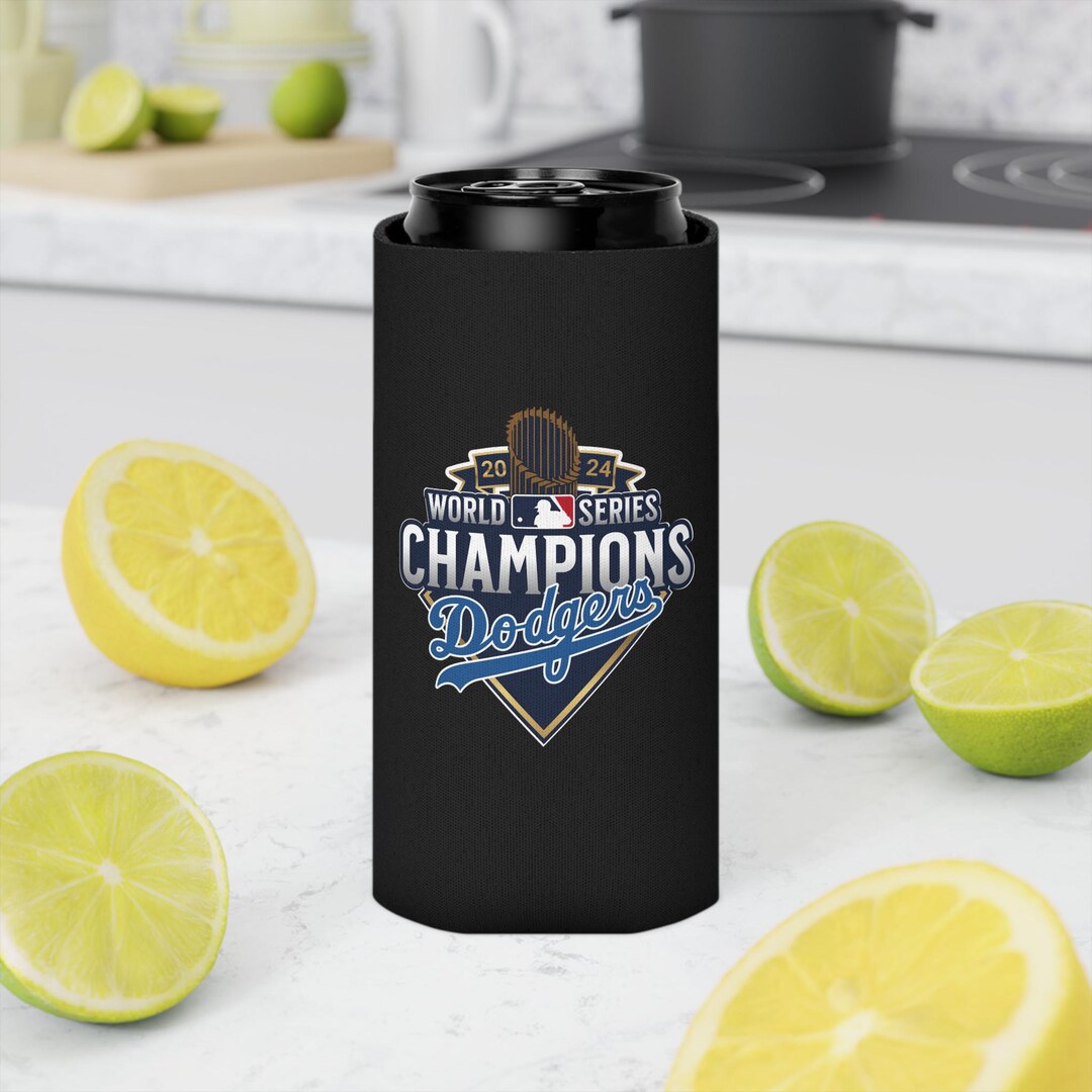 2024 World Series Champs Dodgers Can Cooler, Baseball Team Merchandise ...