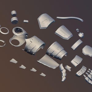 OVERWATCH McCree Cassidy arm cosplay 3D print model - Etsy 日本