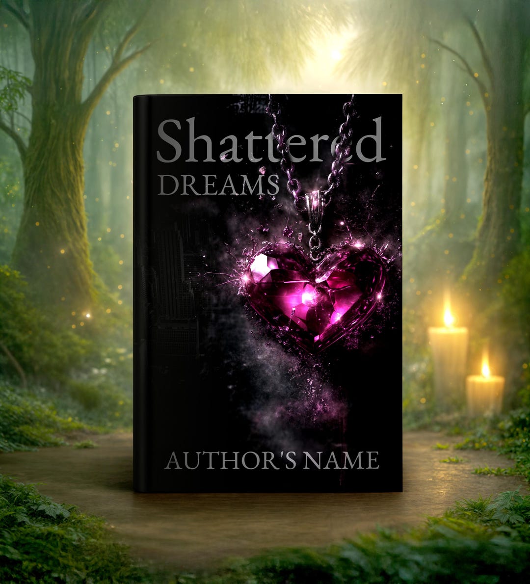 Premade Book Cover Design, Custom Ebook Template, Personalized Book ...