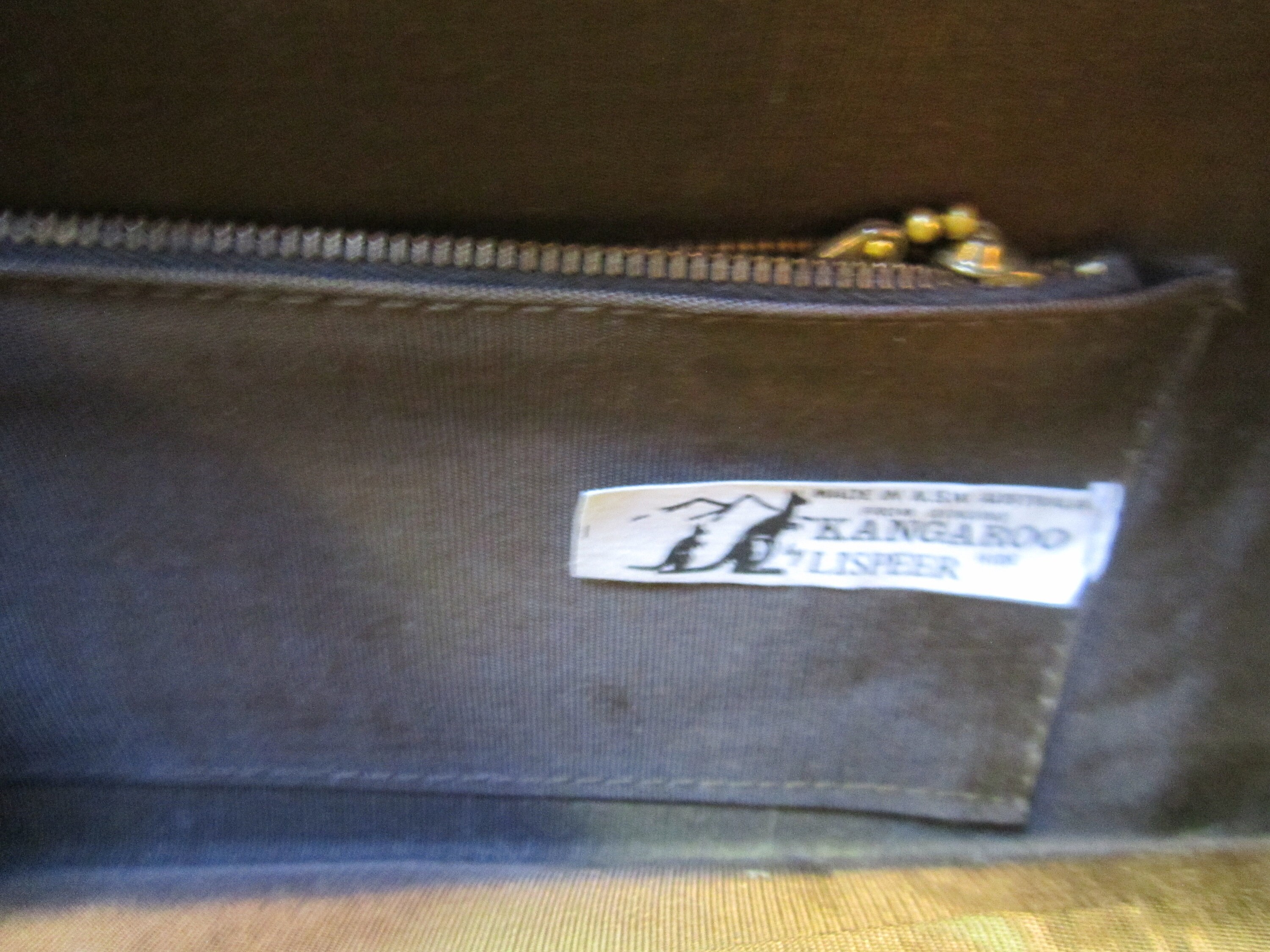 Vintage Lispeer Kangaroo Fur/hide Purse, Made in Australia With ...
