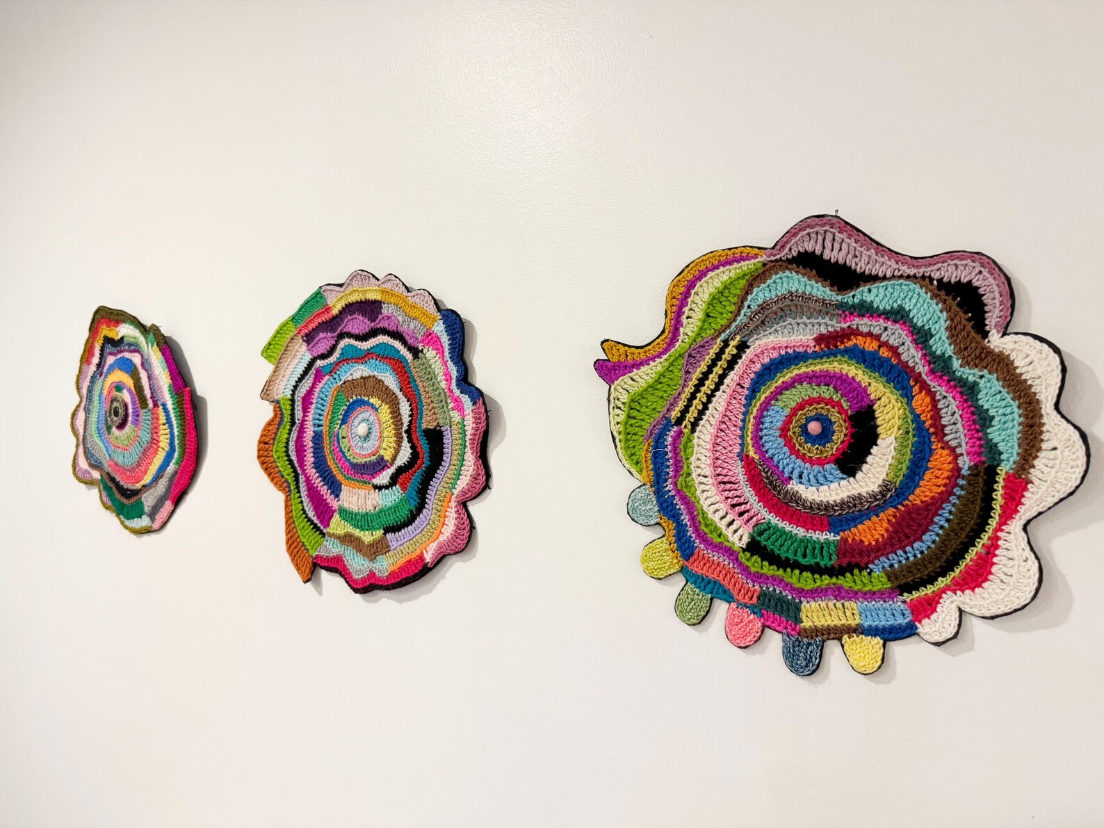 Fiber Freeform Crochet Scrumble Wall Art #3 - Etsy