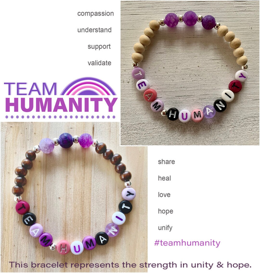 Team Humanity Support Bracelet - Etsy
