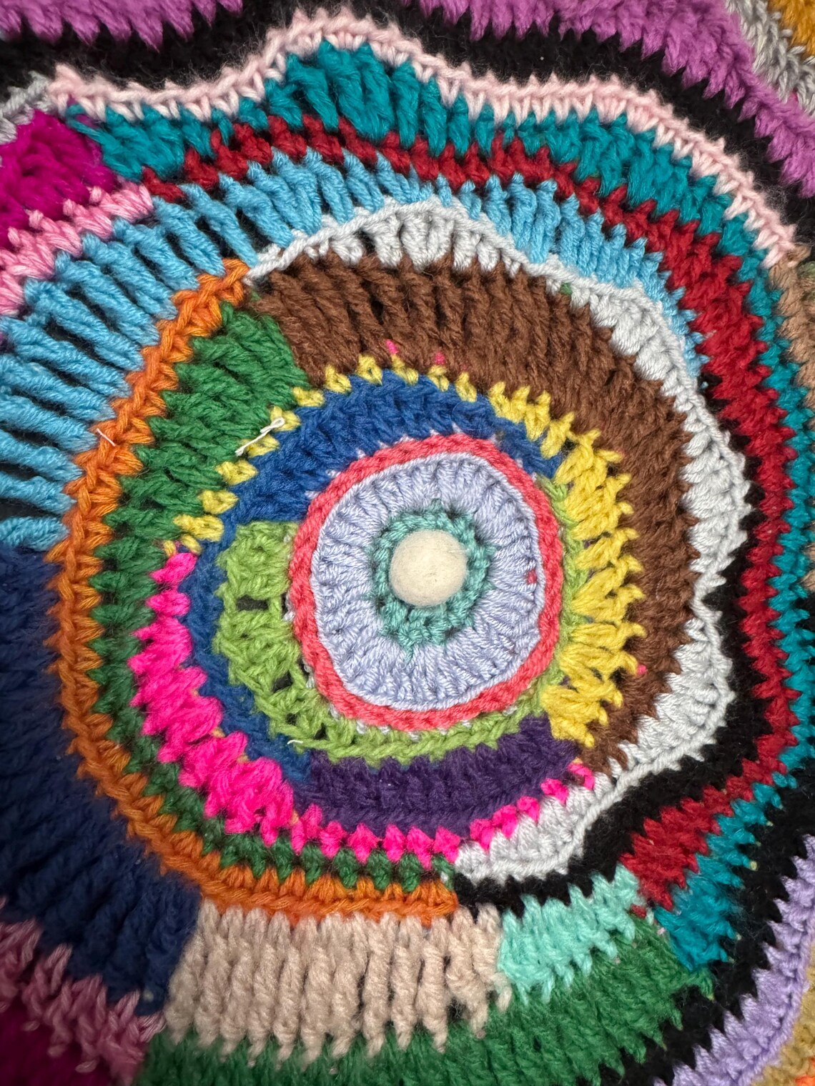 Fiber Freeform Crochet Scrumble Wall Art #2 - Etsy